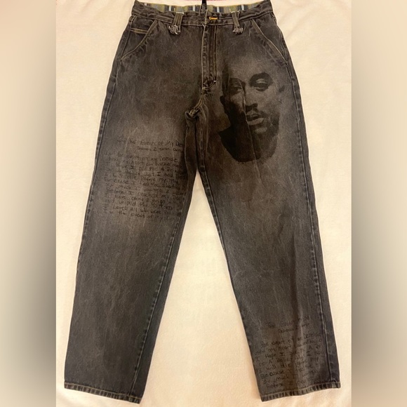 Makaveli | Pants | Vintage Makaveli Tupac Black Pants Jeans | Poshmark